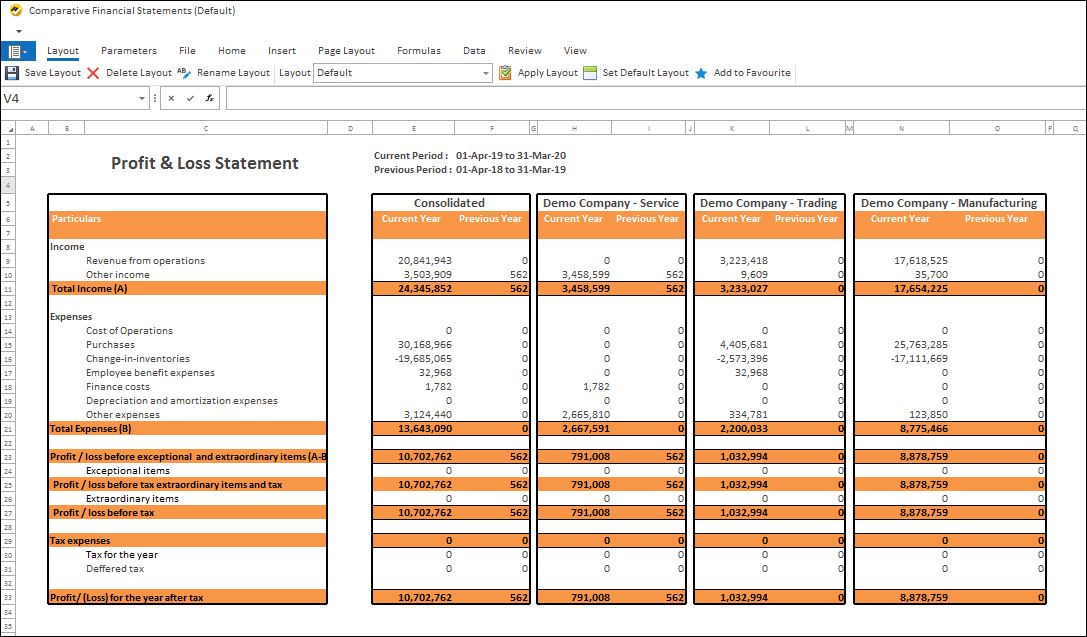 How to prepare Financial Statements from Trial Balance in Tally - Easy ...