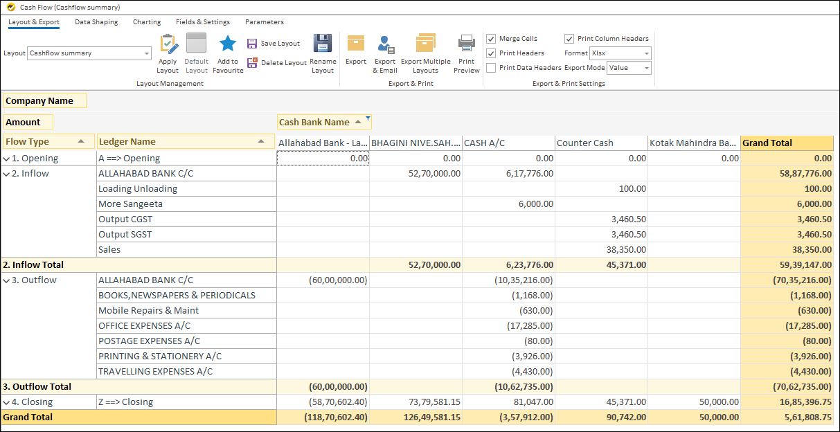 How to Manage Cash Flow with MIS Reporting Tool - Easy Reports