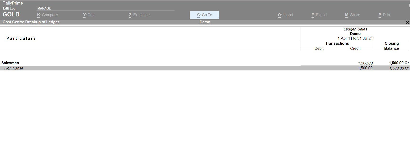 How to Generate Salesperson-Wise Reports in Tally & BI Tools - Easy Reports